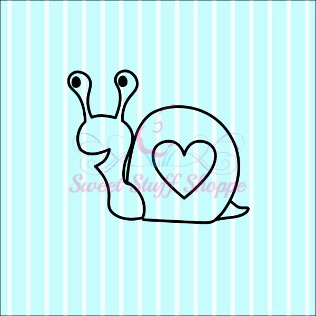 VALENTINE SNAIL PYO, Silk Screen, Cookie Silk Screen, Silk Screen ...