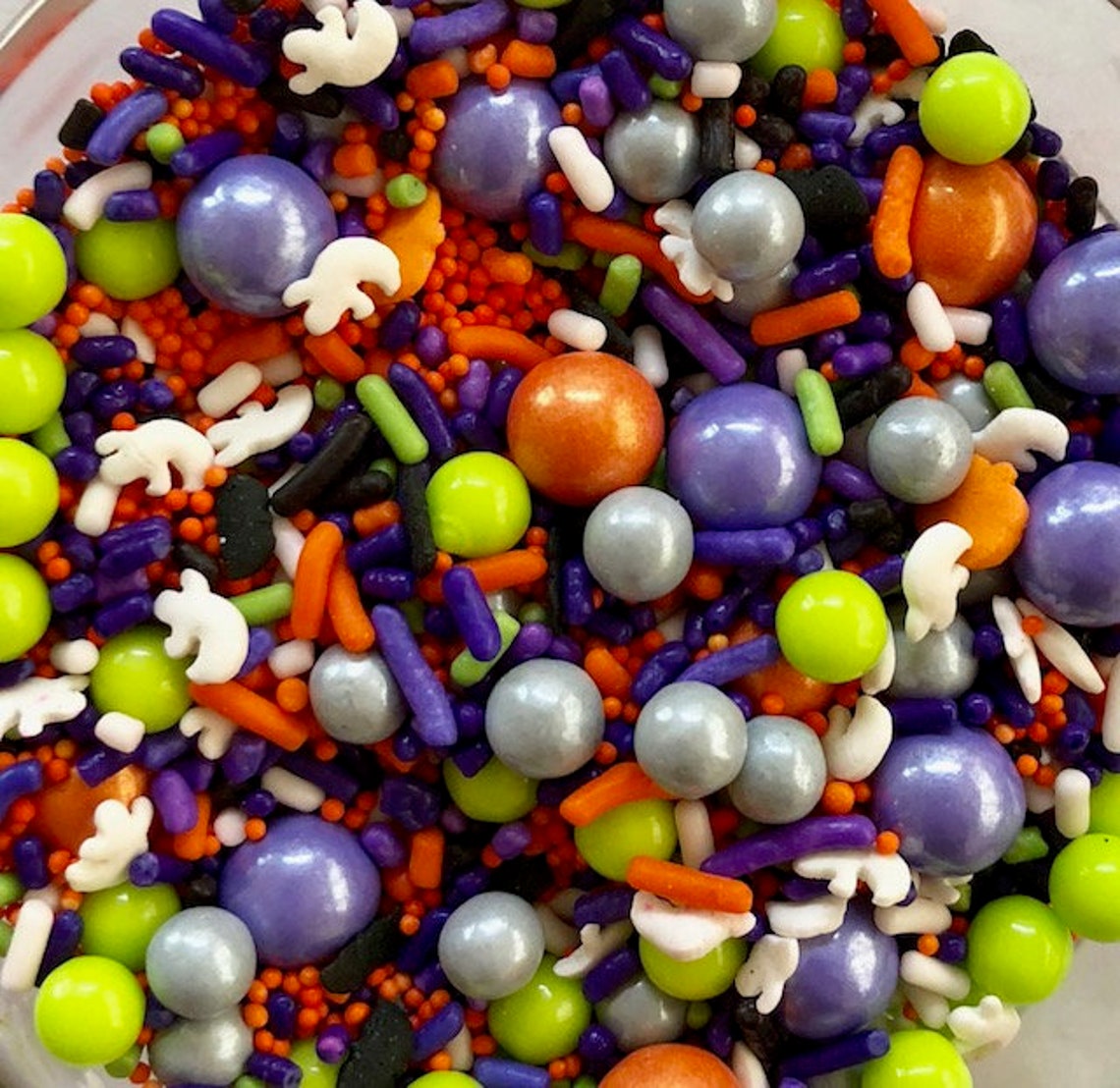 CUSTOM SPRINKLE MIX spooktacular Sweet Stuff | Etsy