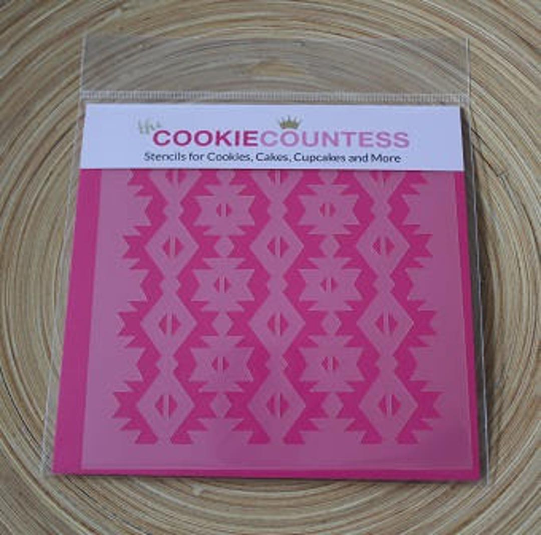 AZTEC DREAM, Cookie Countess, Cookie Stencil/cupcake Stencil - Etsy
