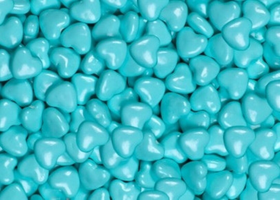 Blue Hearts "cake/cupcake/cookie Decorations" - Etsy