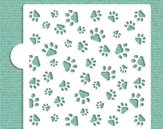 MINI DOG PRINT Stencil "designer Stencils" 5" X 5" - Etsy