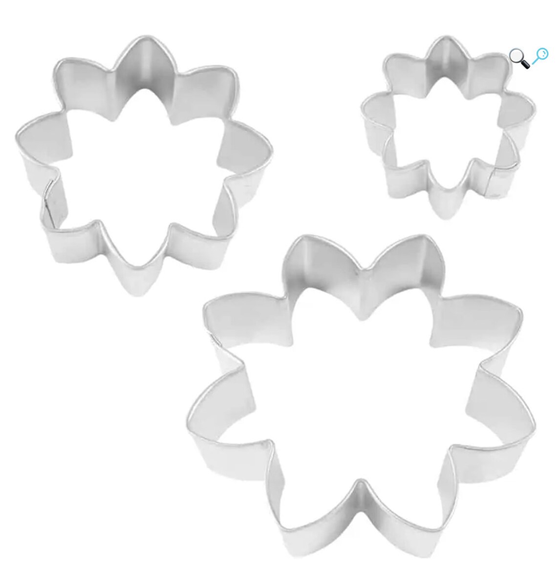 DAISY COOKIE CUTTER, 3 Piece Set - Etsy