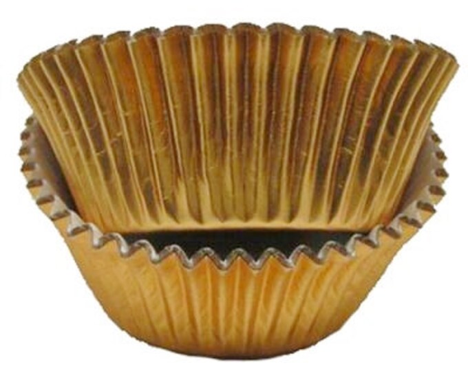 COPPER FOIL Cupcake Liners - Etsy