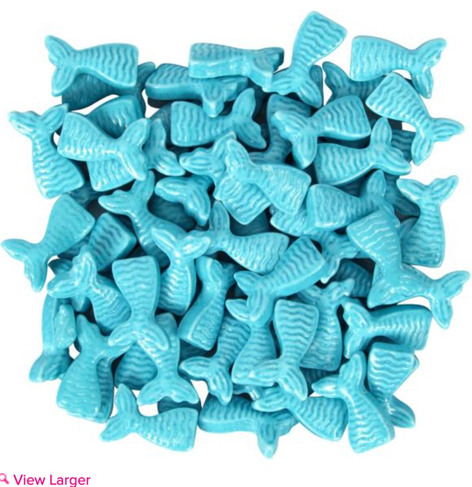 WILTON BLUE MERMAID Tails Candy Decorations 1 Ounce Pack - Etsy