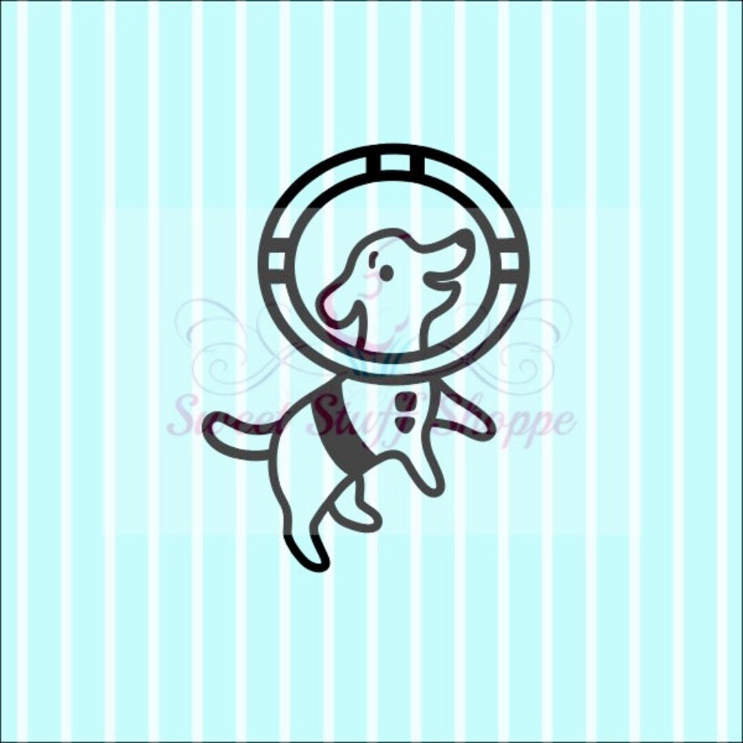 SPACE DOG PYO Silk Screen, Stuff Shoppe, Silk Screen Cookie Stencil ...