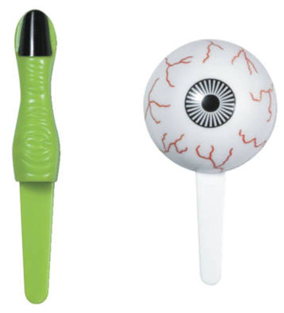 HALLOWEEN WITCH Finger & EYEBALL Cupcake Picks - Etsy