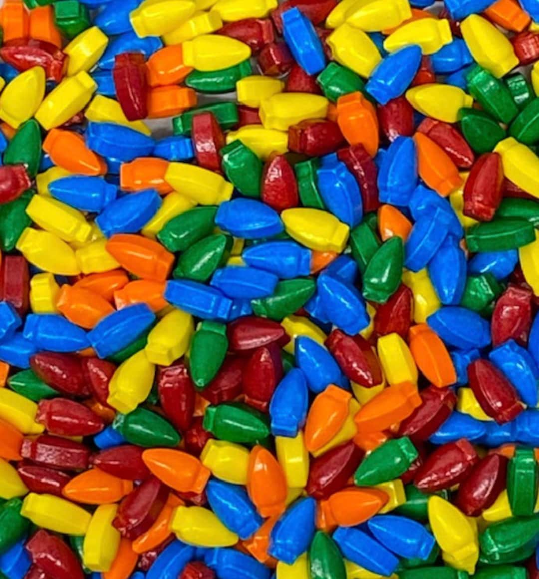 COLORFUL LIGHT BULB Sprinkles, Multi Color or White Sprinkles ...