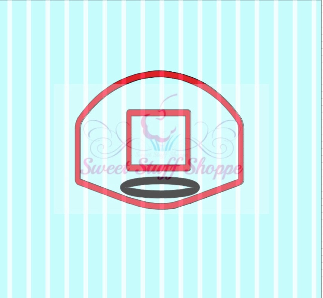 BASKETBALL BACKBOARD, Cutter Option, Cookie Silk Screen, Silk Screen ...