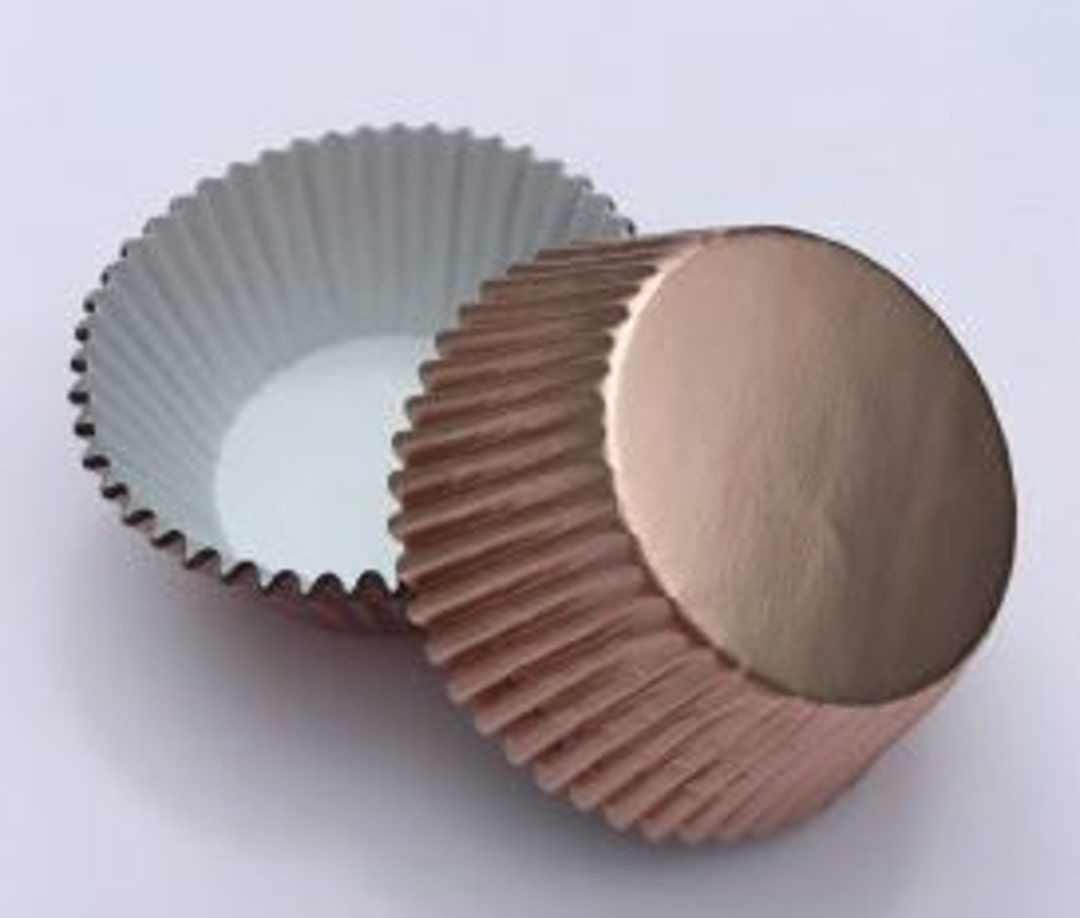 ROSE GOLD FOIL Cupcake Liners - Etsy