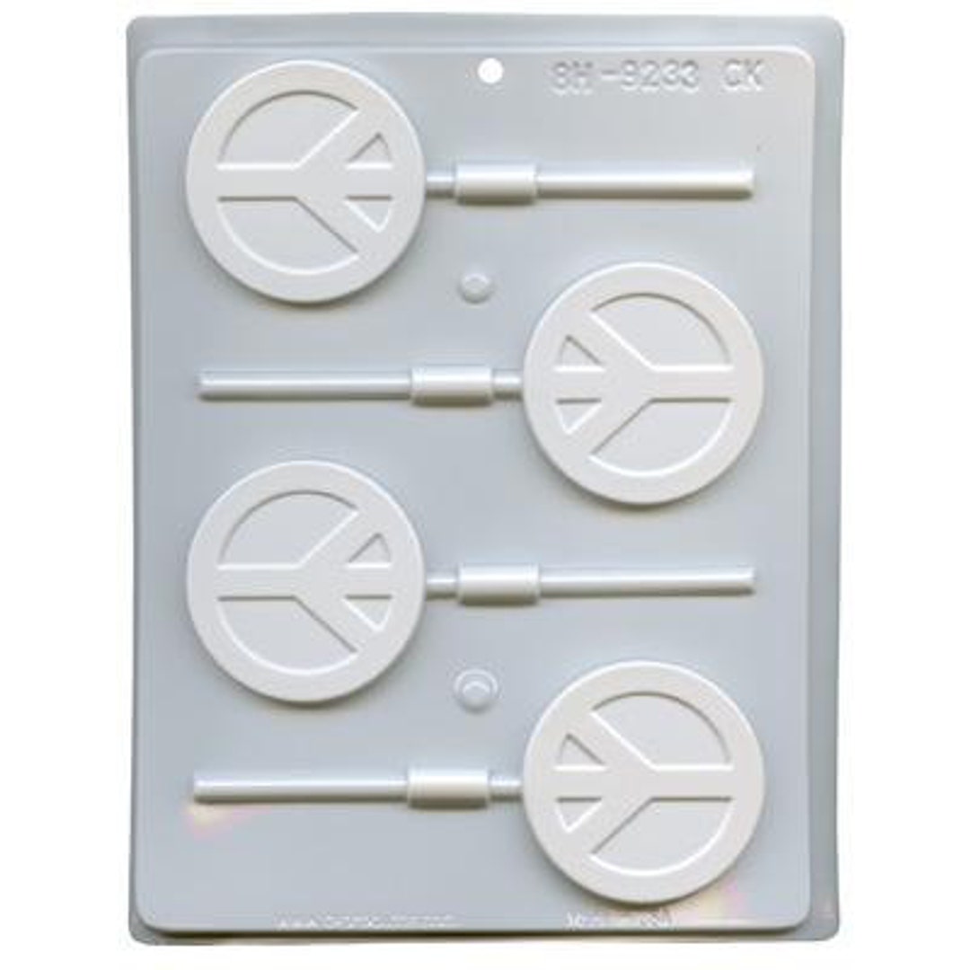 PEACE SIGN SUCKER Hard Candy Mold - Etsy