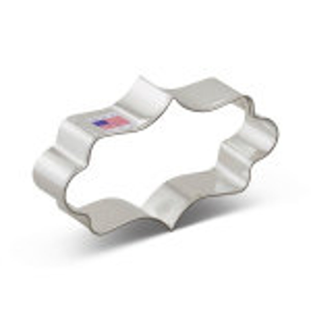 PLAQUE LONG Cookie Cutter Ann Clark Cookie Cutter, Ann Clark Collection ...