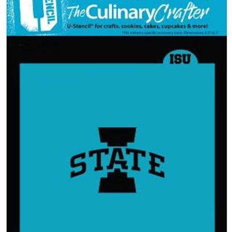 Iowa State Stencil - Etsy
