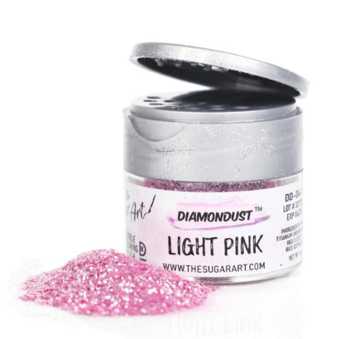DIAMONDUST, LIGHT PINK, the Sugar Art, Diamond Dust - Etsy