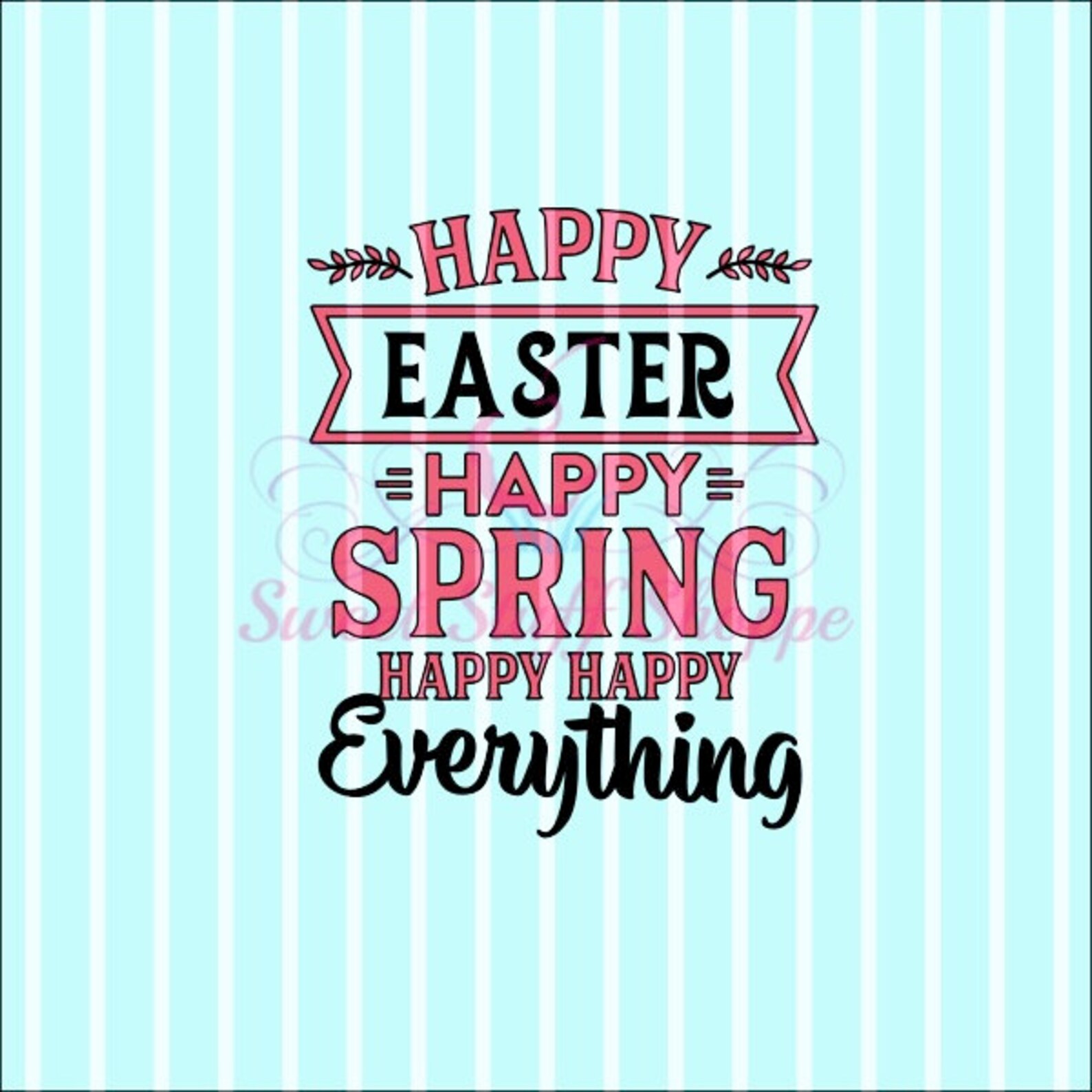 HAPPY EASTER HAPPY Spring Silk Screen Cookie Silk Screen - Etsy