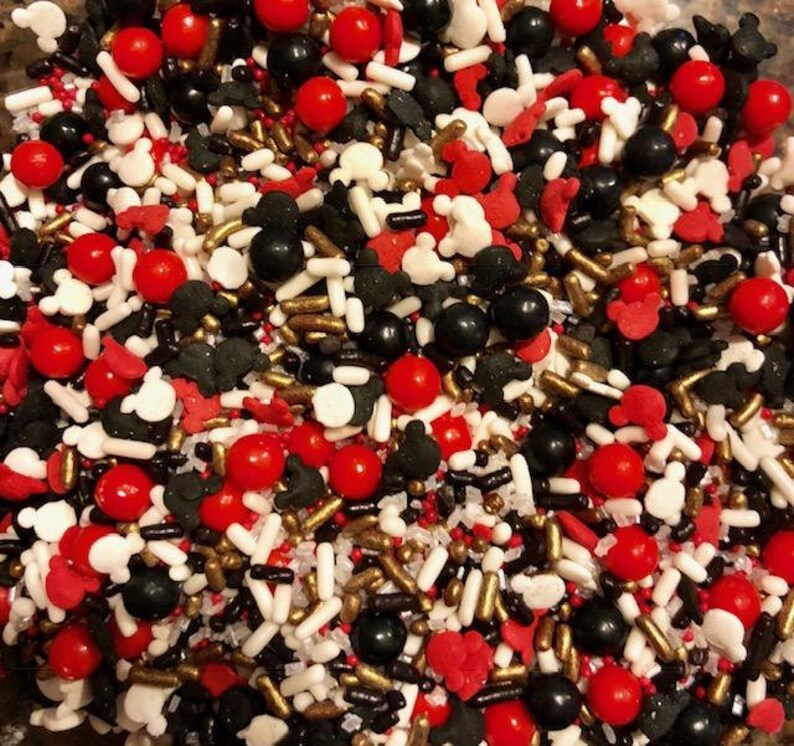CUSTOM SPRINKLE MIX Mickey Sprinkle Mix Sweet | Etsy