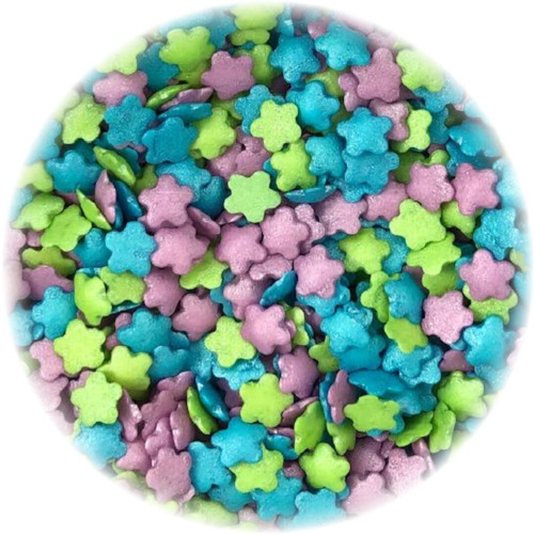 DAISIES SHIMMER, Assorted Colors, Sprinkles, Sweet Stuff Shoppe, Edible ...