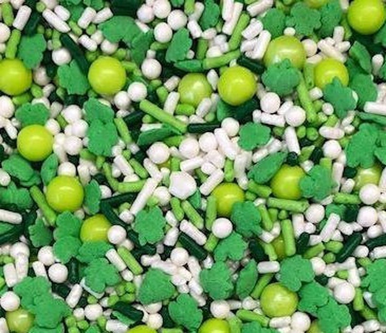 CUSTOM SPRINKLE MIX luck of the Irish Sweet Stuff - Etsy