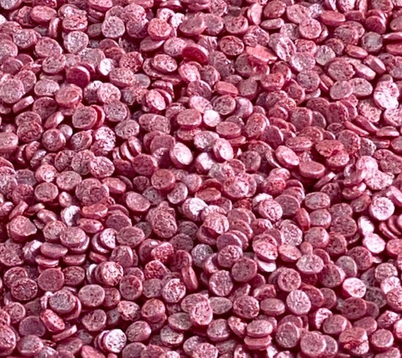 PEARL RED Confetti Candy Decorations Confetti Sprinkles | Etsy