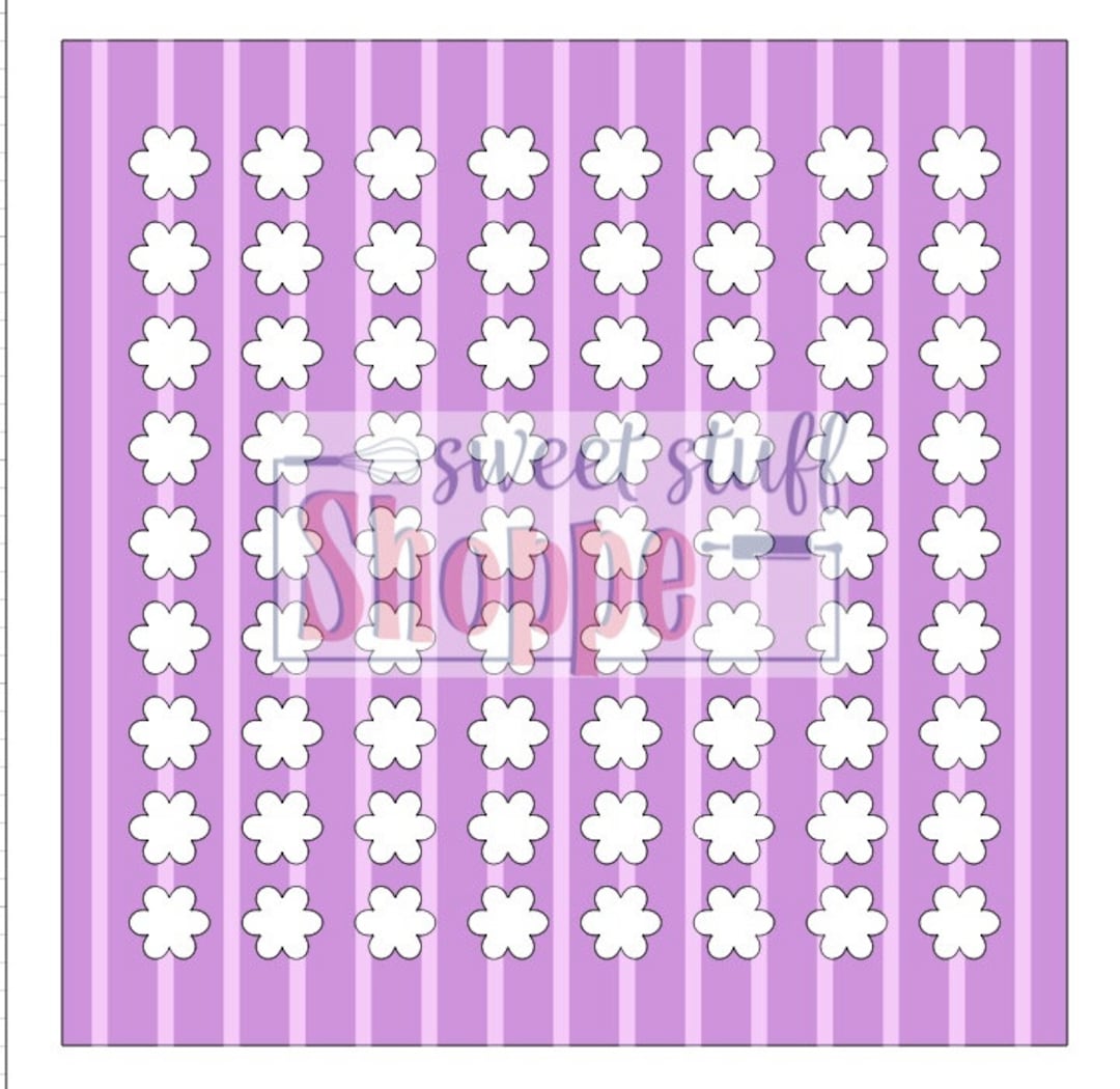 SPRINKLE MAKER STENCIL, Stencil for Sprinkles, 3D Printed. - Etsy