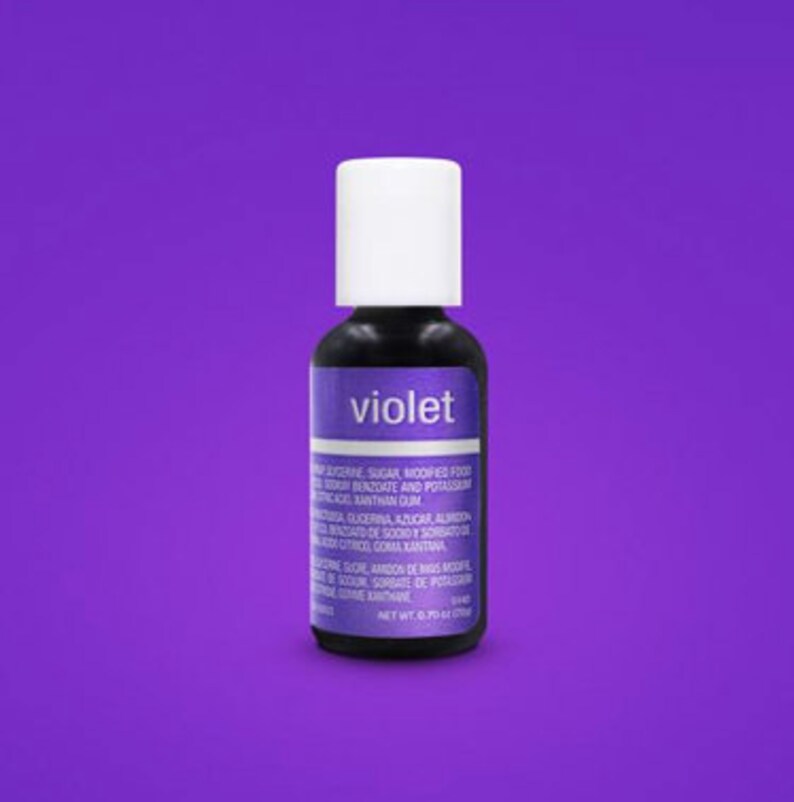 CHEFMASTER VIOLET Gel Paste - Etsy