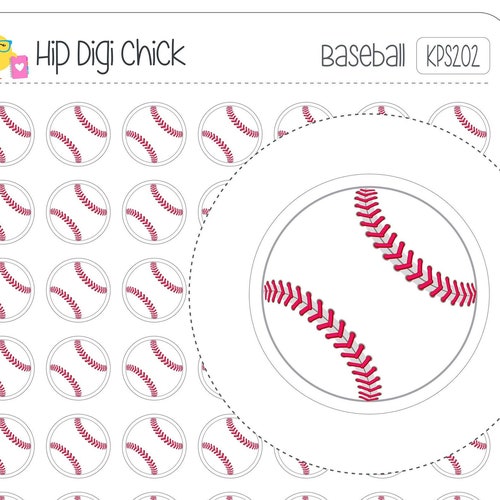 Baseball Sports Planner Stickers - Etsy