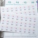 Hydrate Flower Planner Stickers - Daily Water Tracker - Etsy