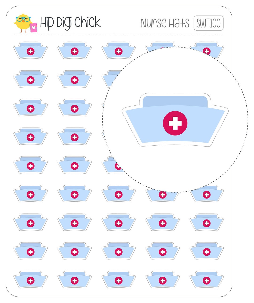 Nurse Work Planner Stickers - Etsy