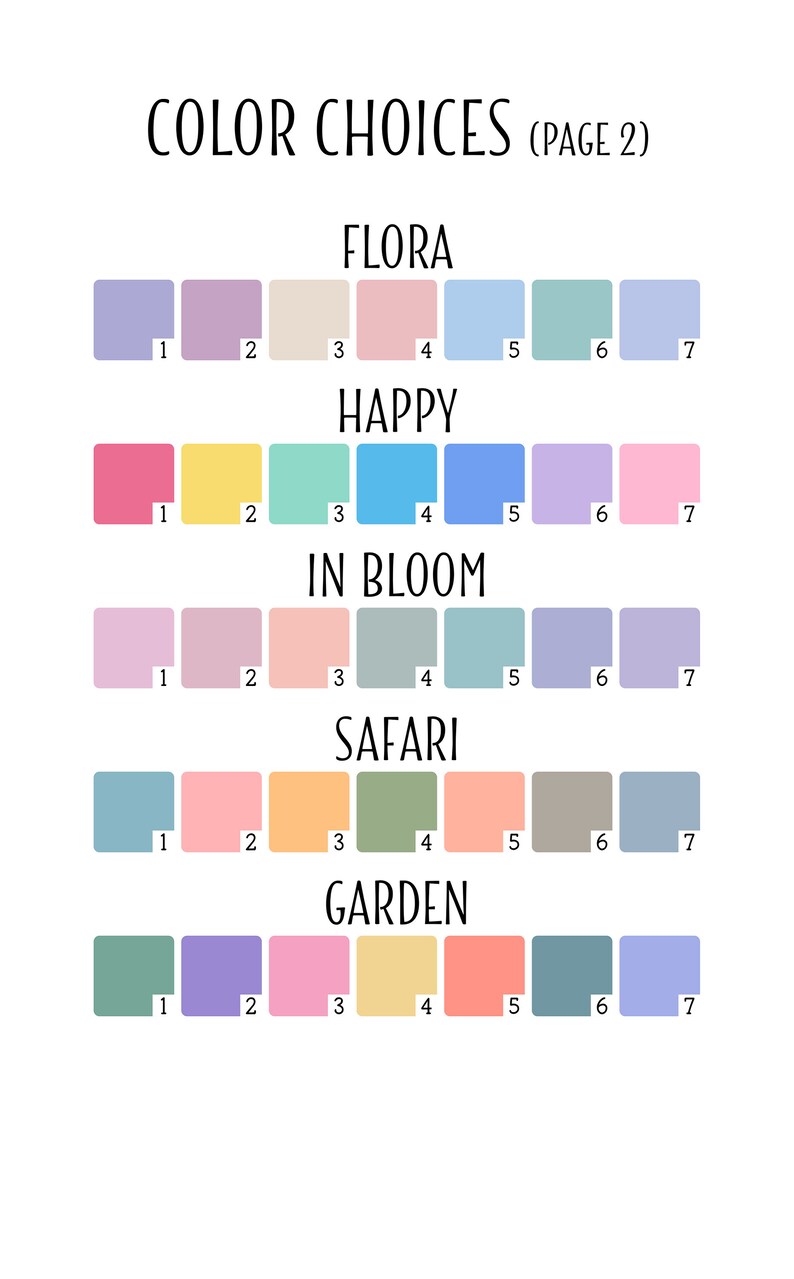 Custom Teacher Planner Subject Header Stickers - Etsy