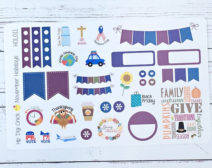 School Breaks Planner Stickers - Etsy