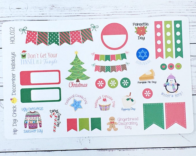 School Breaks Planner Stickers - Etsy