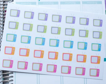 16 TV Show Episode Tracker Planner Stickers for Erin Condren Life ...