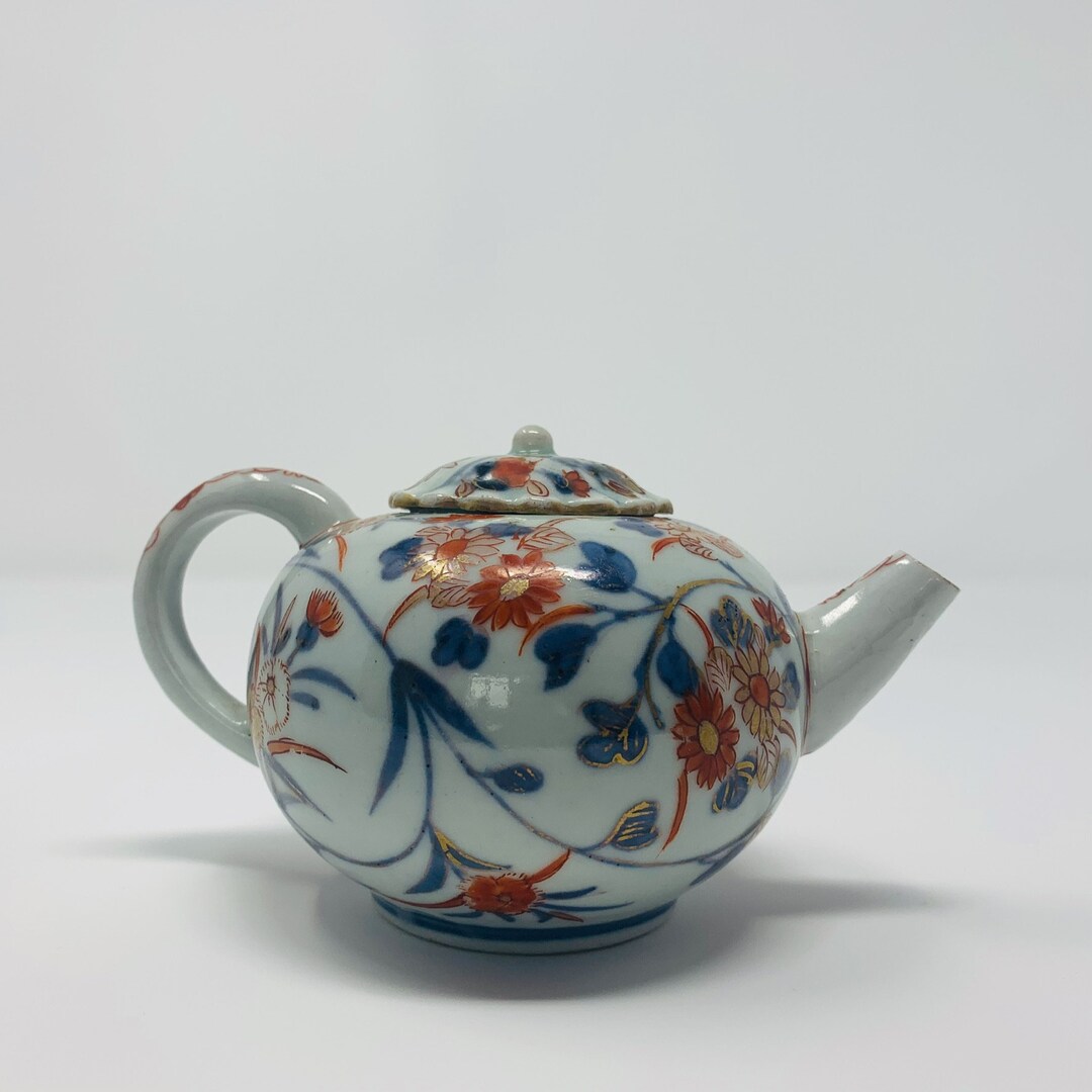 Antique Japanese Imari Teapot - Etsy