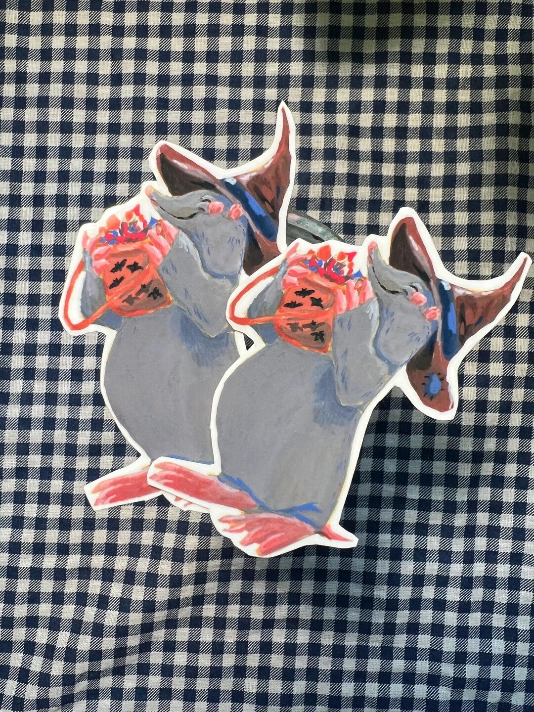 Trick or Treat Mole Witch Vinyl Sticker, Halloween Decal , Art - Etsy