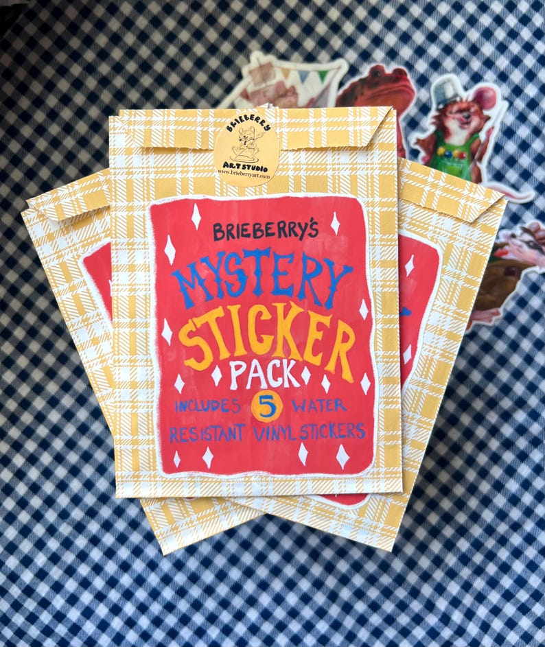 Mystery Sticker Pack With Free Shipping | Water Resistant Vinyl ...
