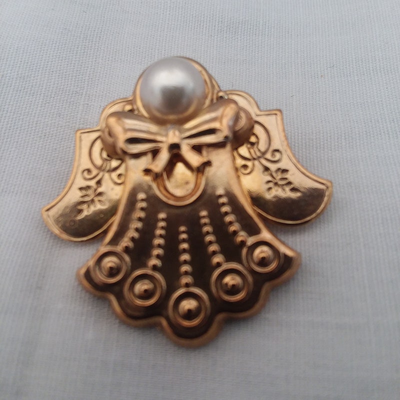 Jane Angel Brooch - Etsy