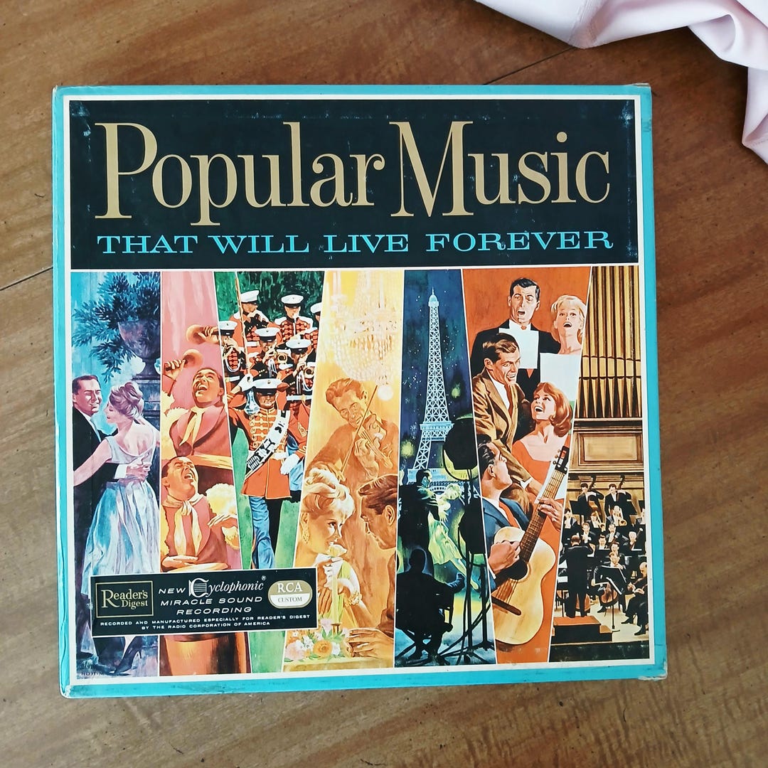 Vintage Reader's Digest Vinyl Record Box Set, 1960s - Etsy