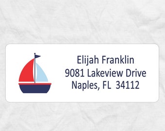 Stickers Custom Sailboat - Etsy