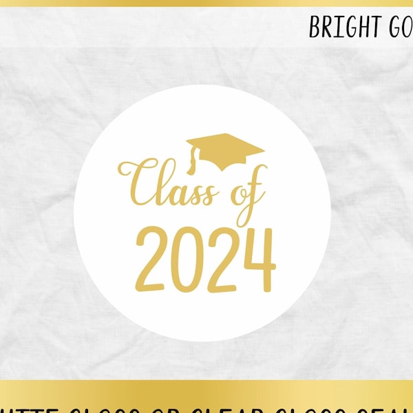 Class of 2024 Envelope Seals - Etsy