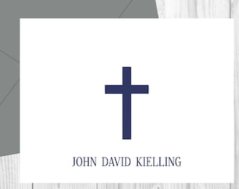 Cross Note Cards | Etsy