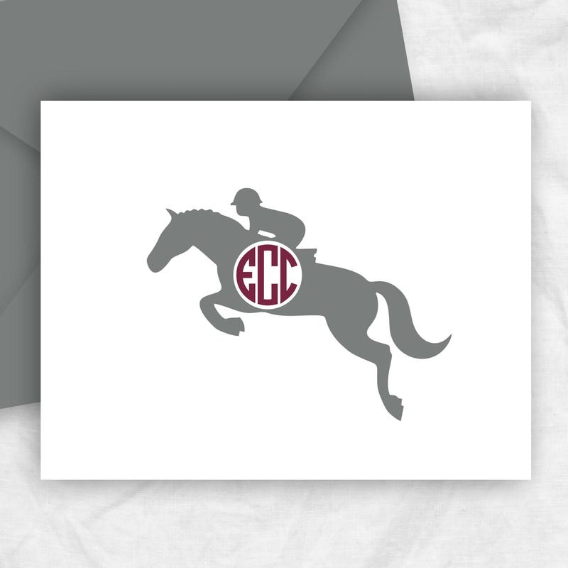 Equestrian Monogram - Etsy