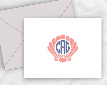 Seashell Thank You Cards - Etsy