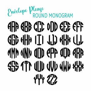 Graduation Class of 2024 Monogram Return Address Labels, White or Clear ...