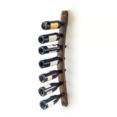 Wine Barrel Stave Coat Rack or Pot Rack - Etsy
