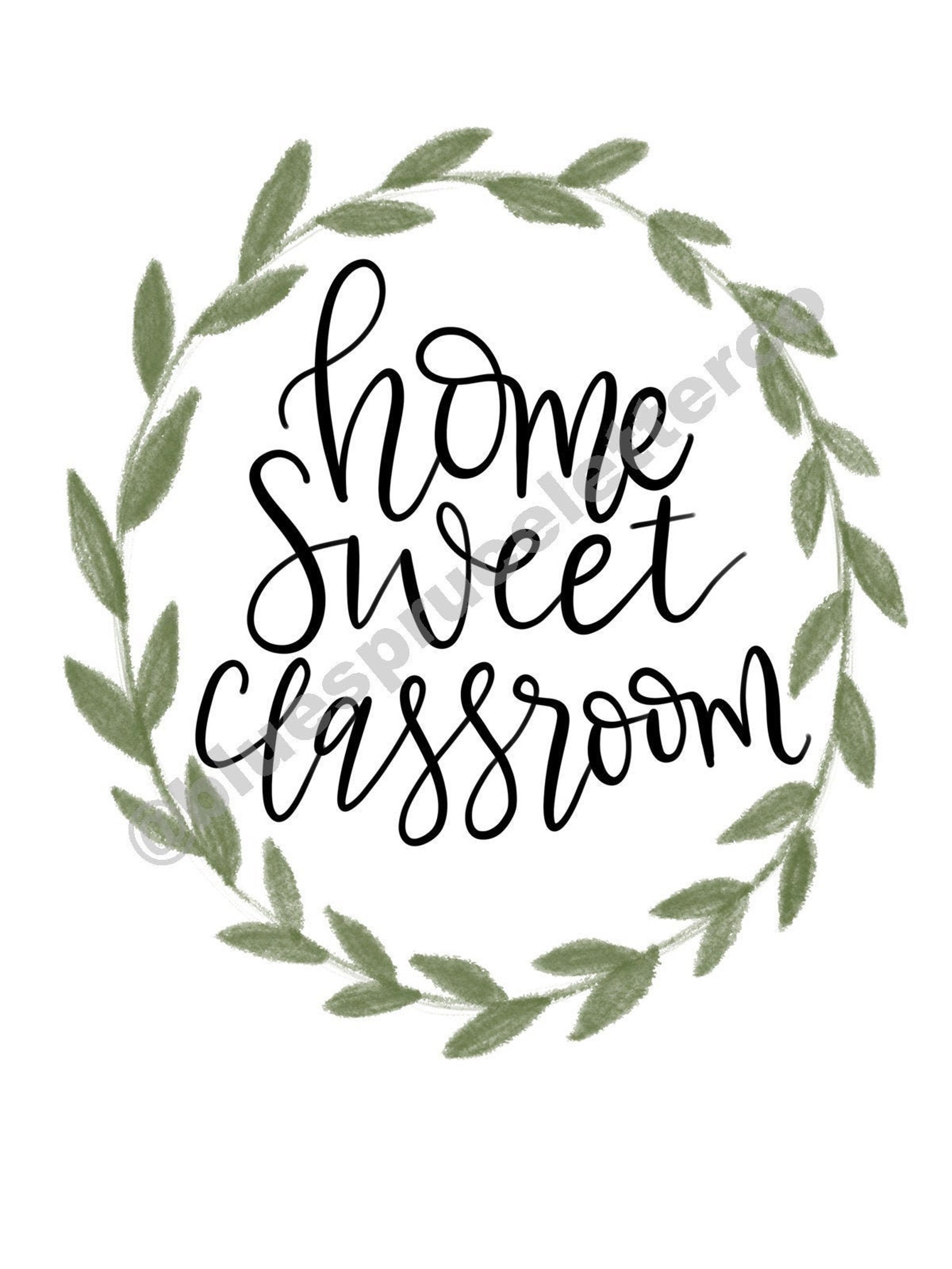 Home Sweet Classroom Print / Classroom Decor / Classroom Printable ...