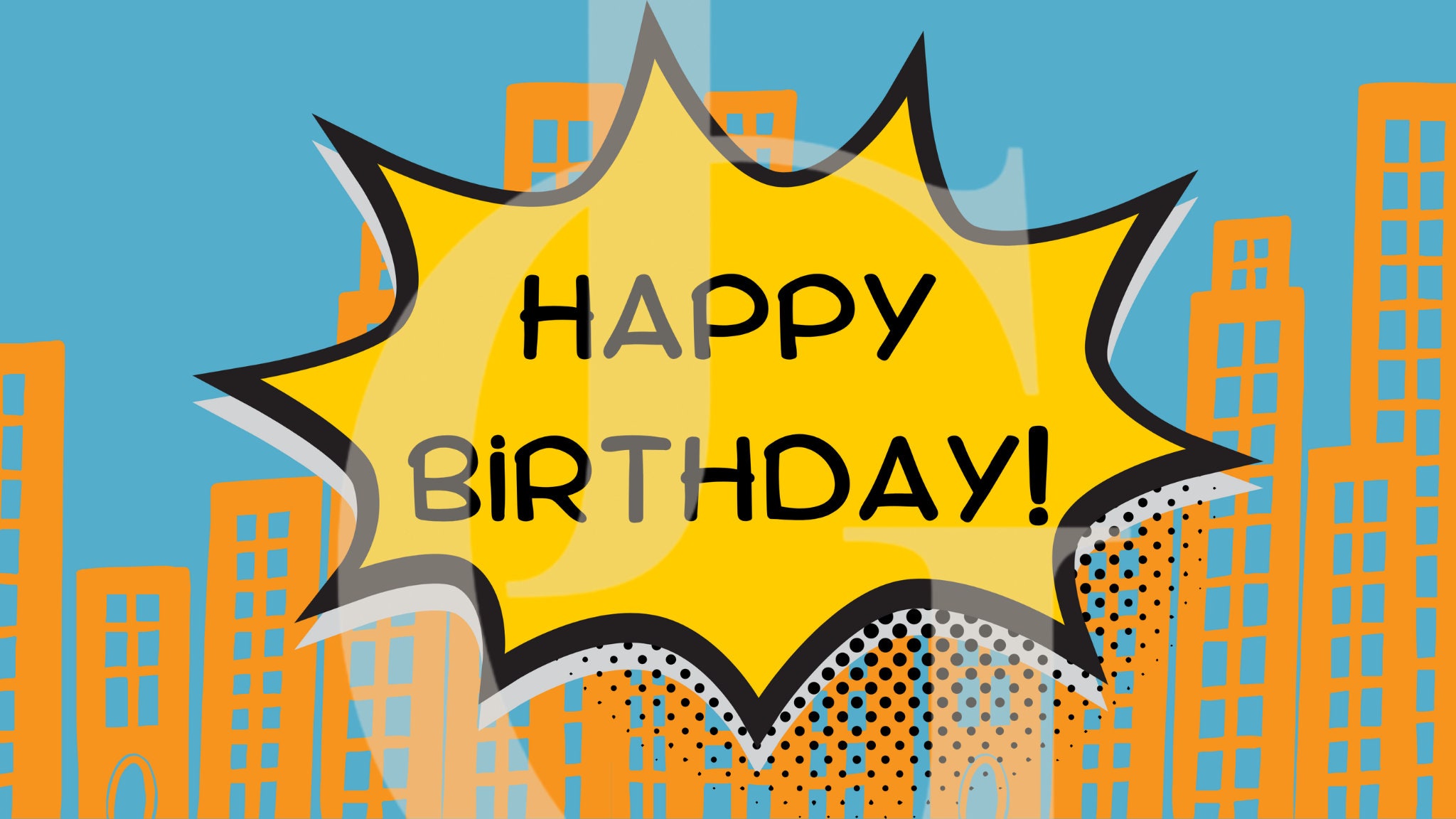 Comic Book Birthday Party Frame TV Art | Samsung Frame TV Art | Digital ...