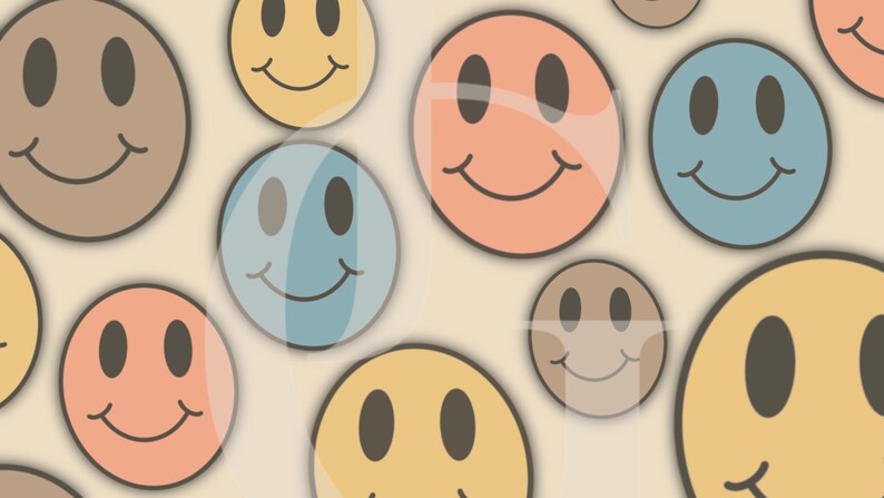 Smiley Face Frame TV Art | Happy Face Frame TV Art | Digital Art ...