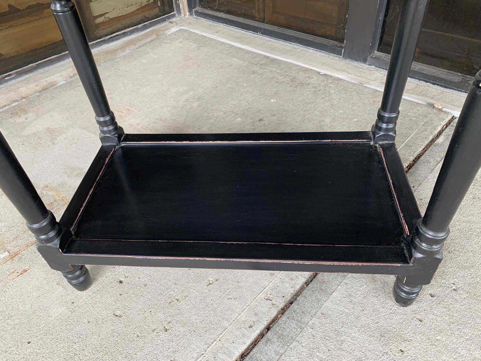 Antique Black Ming Style Console Table/accent Table - Etsy