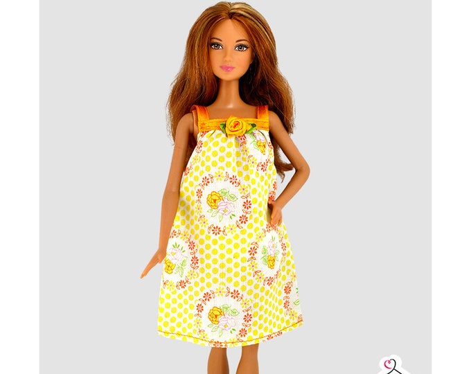 Barbie Nightdress Handmade Barbie Clothes by Lovemade - Etsy