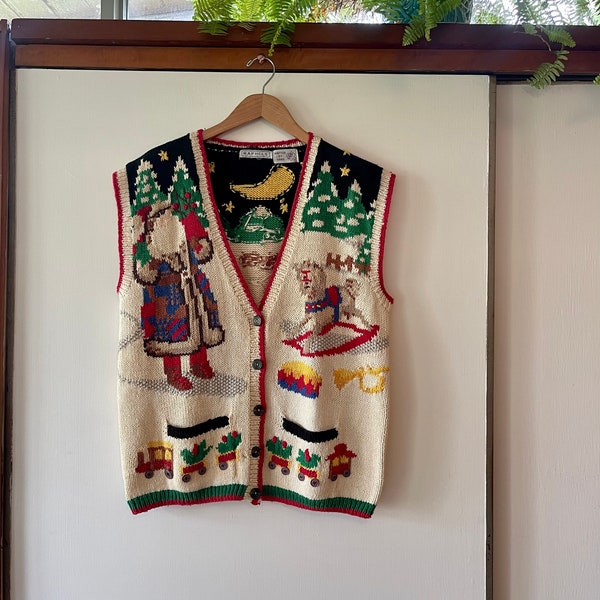 Christmas Vest - Etsy