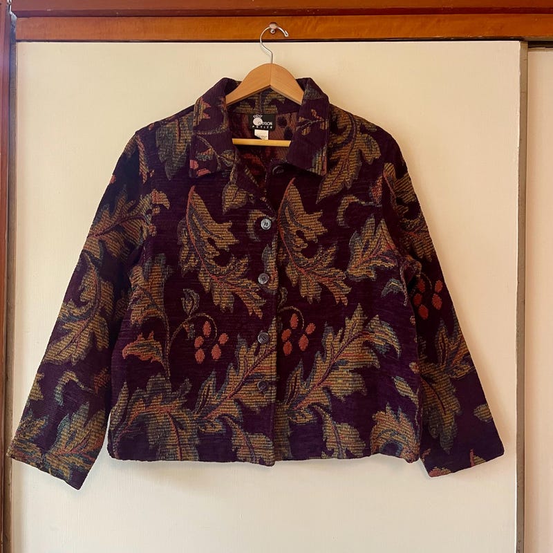 Tapestry Jacket - Etsy UK